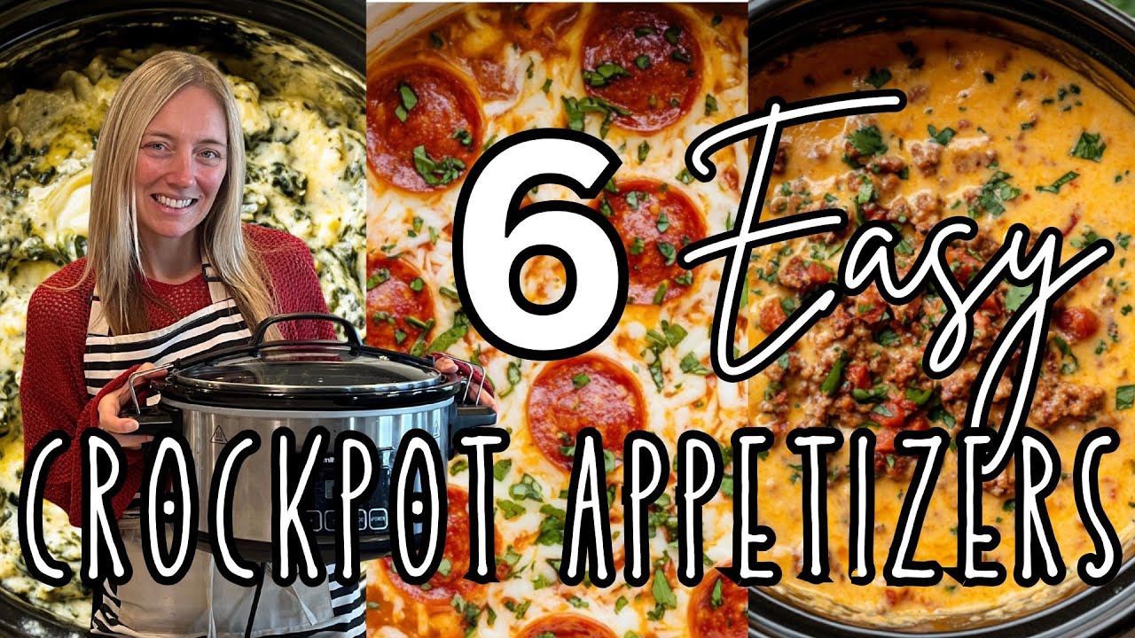 6 AMAZING Dump & Go Crockpot Appetizer Recipes You Will LOVE | Molly ...