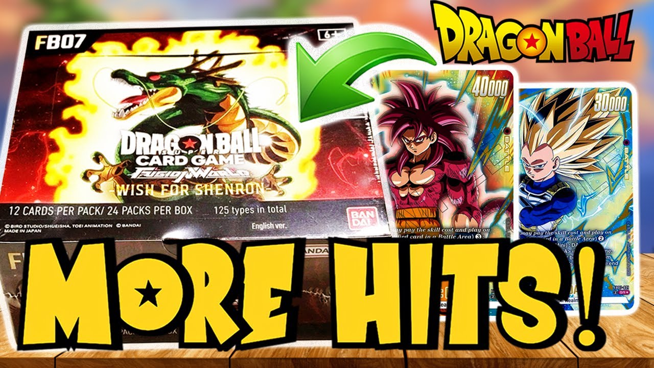 Fusion World Hits Keep Coming! Dragon Ball FB07 Unboxing! - YouTube