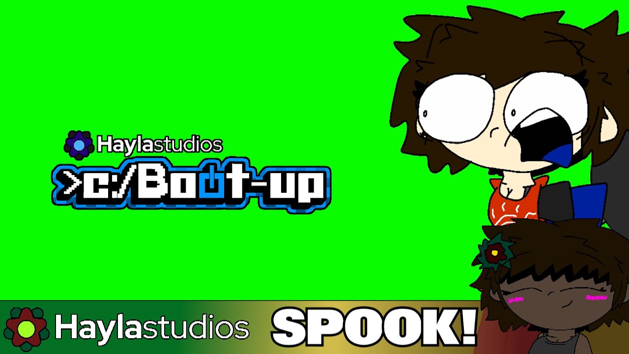 Boot-Up Animation Test [Spooked Version/Green Screen] - YouTube