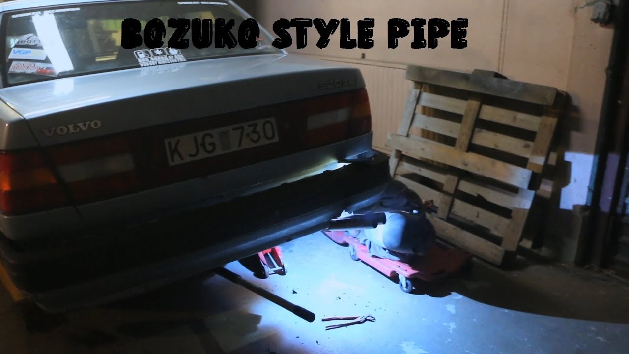 JIM LAGAR 940INS BAKVAGN OCH BYGGER BOZUKO STYLE SLUTRÖR | VLOGG 109 ...