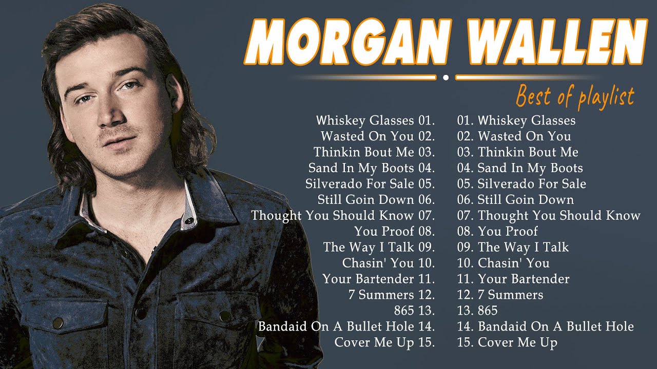 Morgan Wallen Greatest Hits Full Album - Best Songs Of Morgan Wallen ...