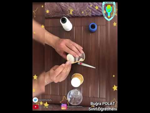 Karton bardaktan Telefon Yapımı. Buğra POLAT öğretmenimizden.