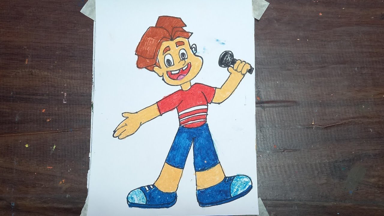 How to Draw TITOO Cartoon Easy, टीटू, Titoo New Cartoon Drawing, Titto ...