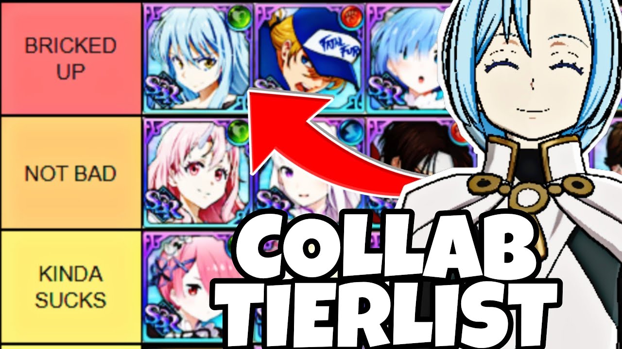BEST COLLAB UNIT TIERLIST (UPDATED MAY 2022)! - 7DS:GC - YouTube
