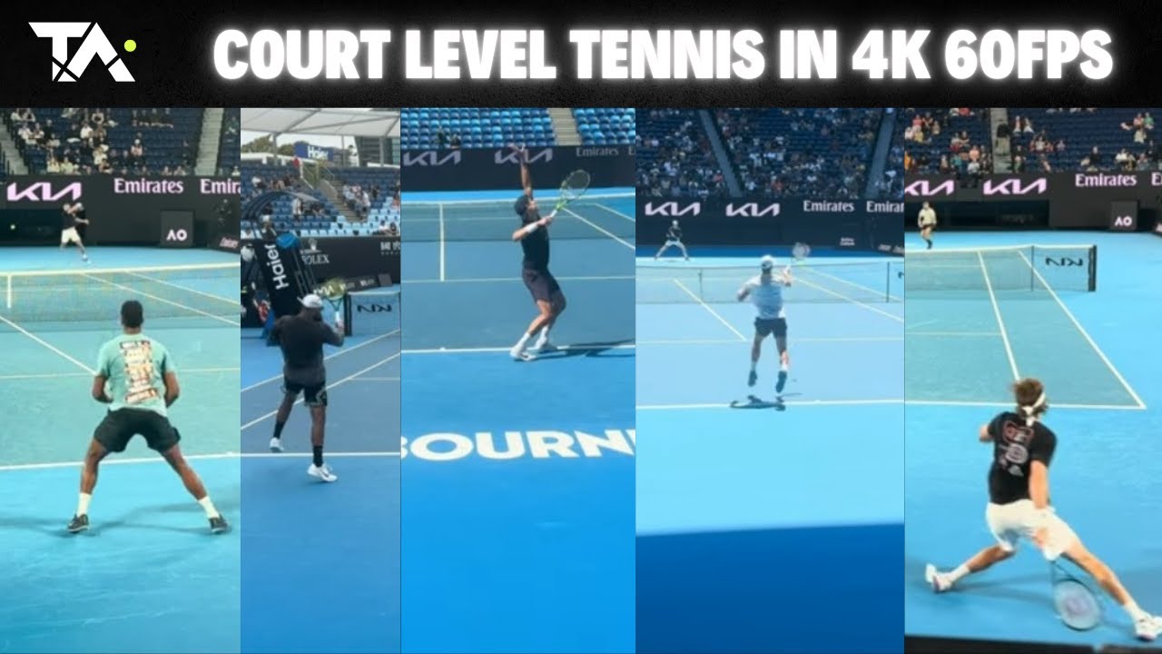 12 QUALITY Court Level Tennis Practice Points: Captured By My iPhone in ...