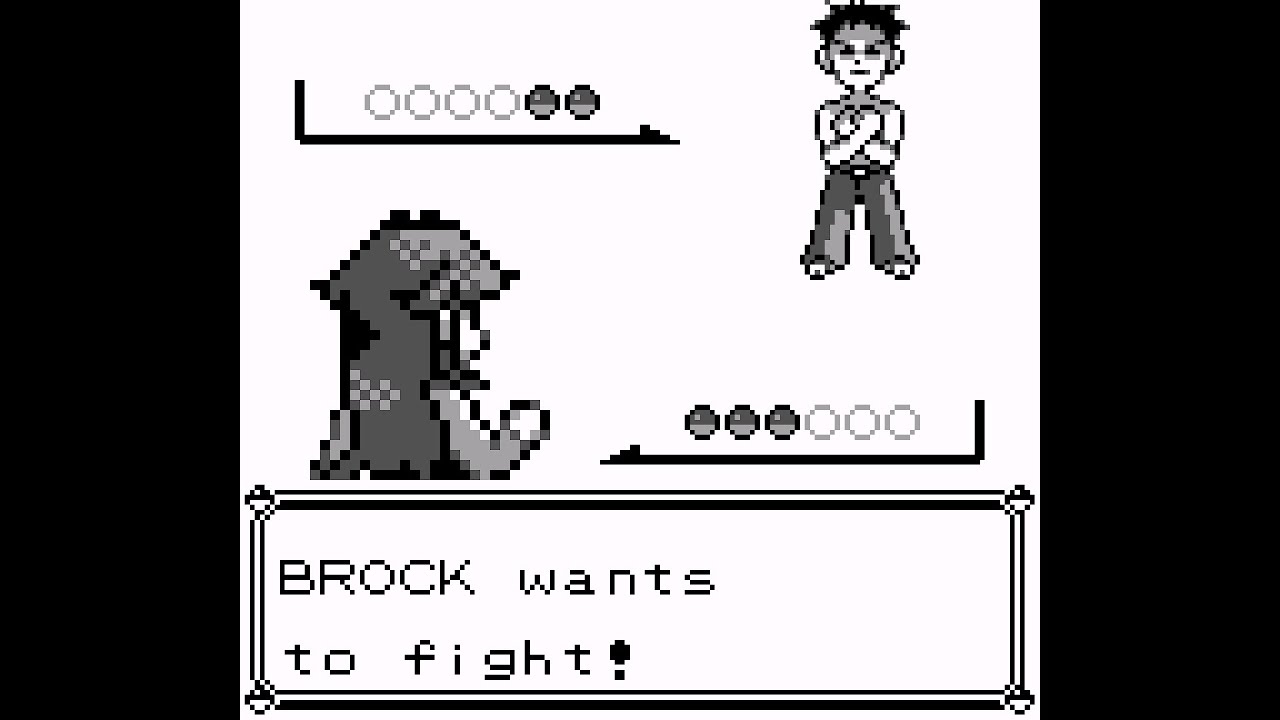 Pokemon Yume Red • Leader Brock - YouTube