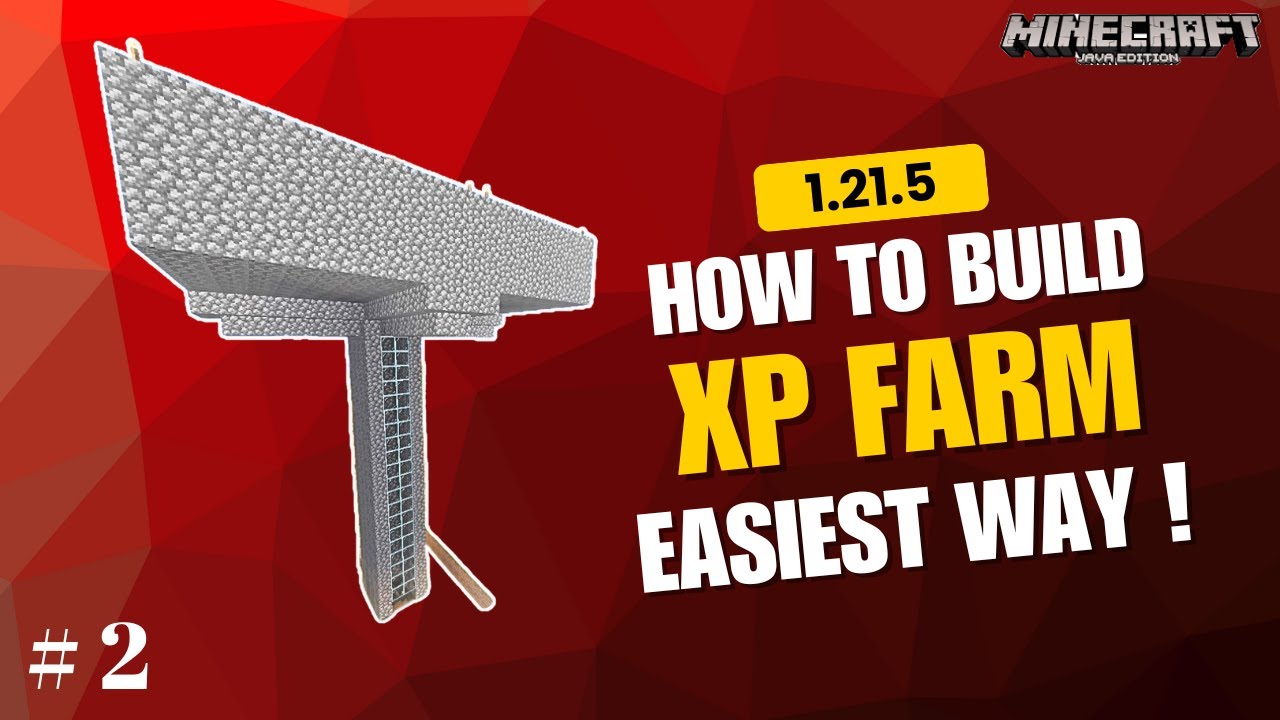 How To Build XP Farm ll Easiest Way !! ll Minecraft1.21.5 ll NextGen ...