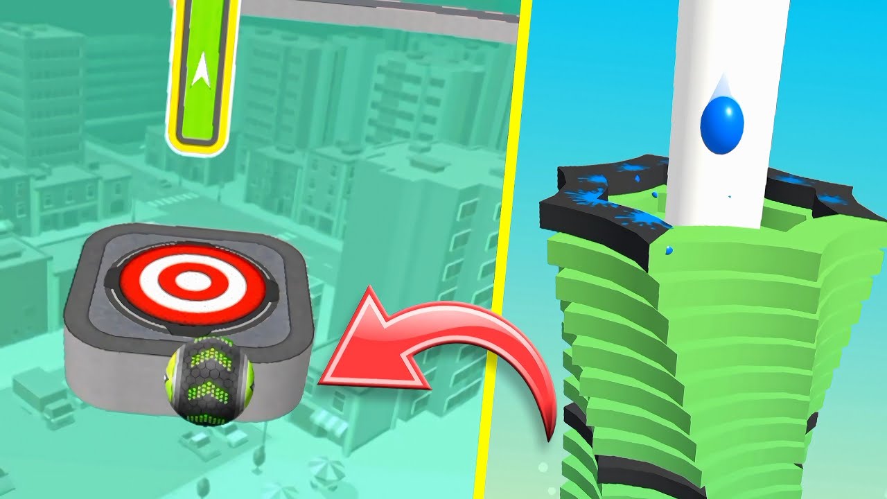 Going Balls Gameplay Vs Stack Ball iOS,Android Top free mobile game ...