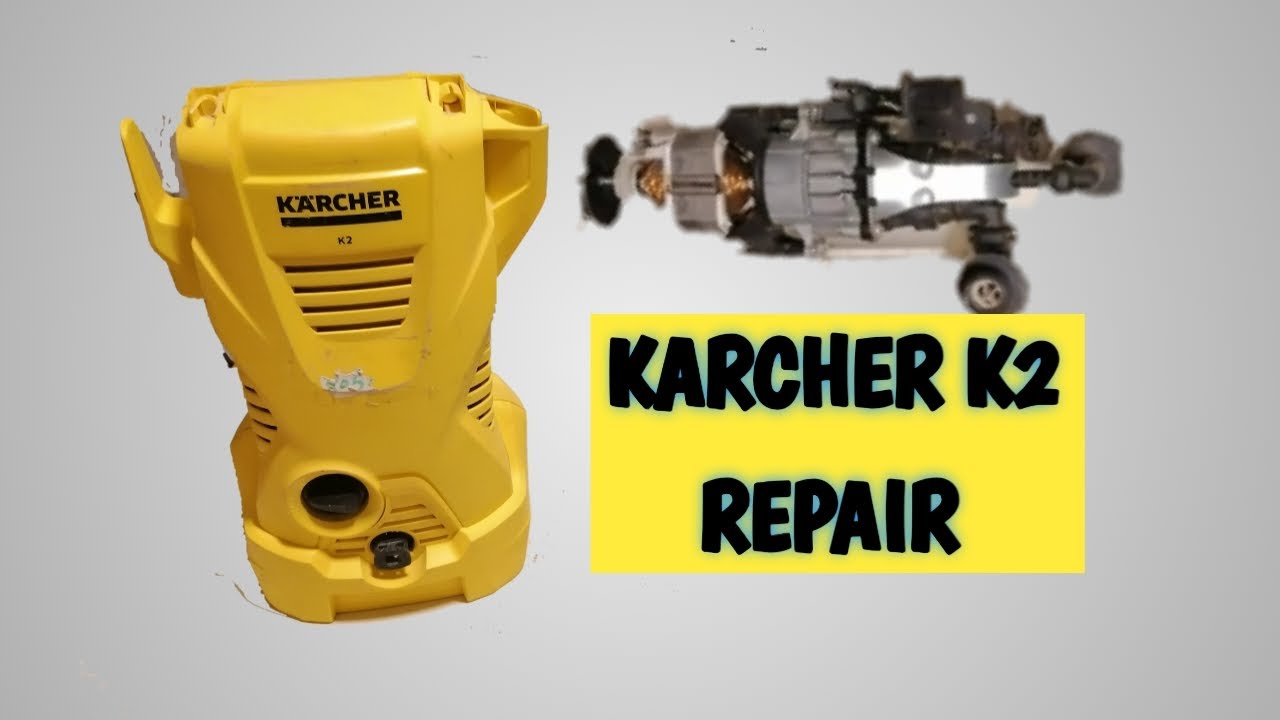 HOW TO DISMANTLE & REPAIR (KARCHER K2) portable car wash machine ...