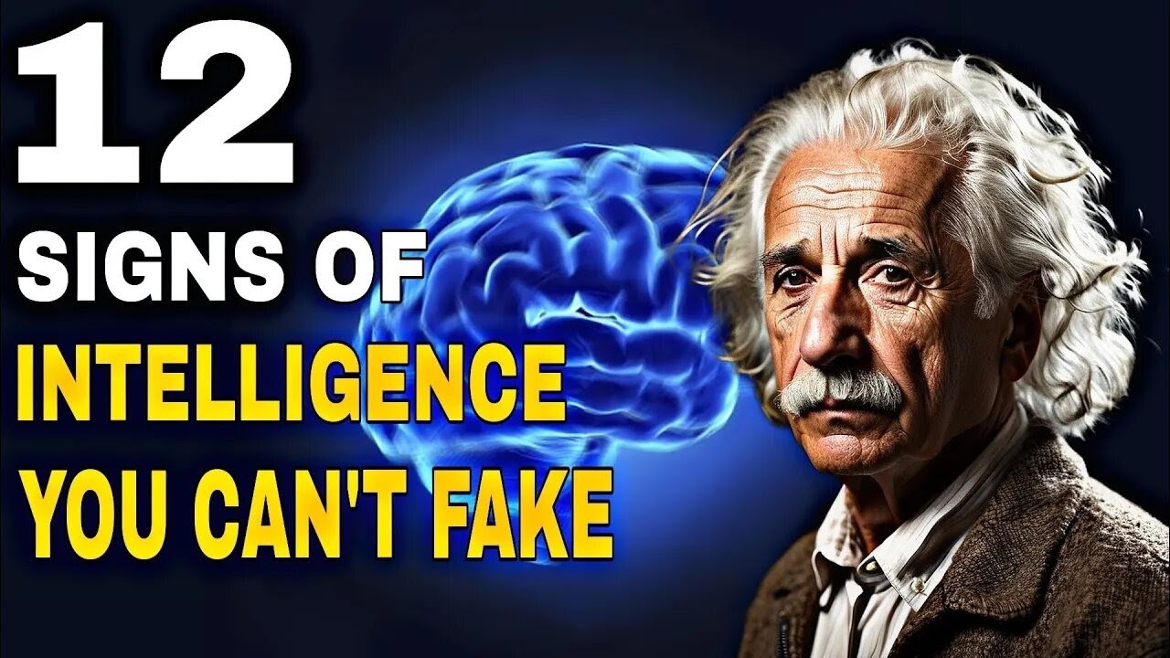 Experts Reveal 12 Shocking Signs of HIGH INTELLIGENCE You Never Knew ...