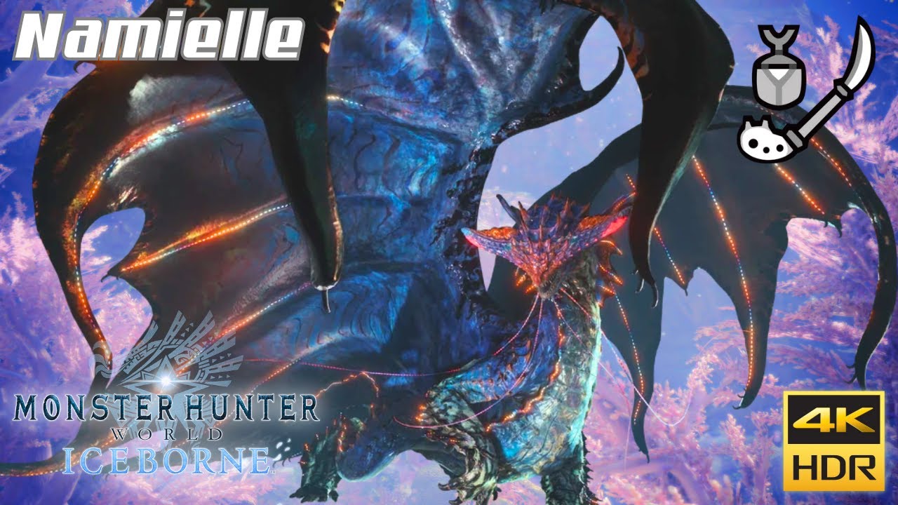 MHW ICEBORNE - Namielle (Gameplay) - YouTube
