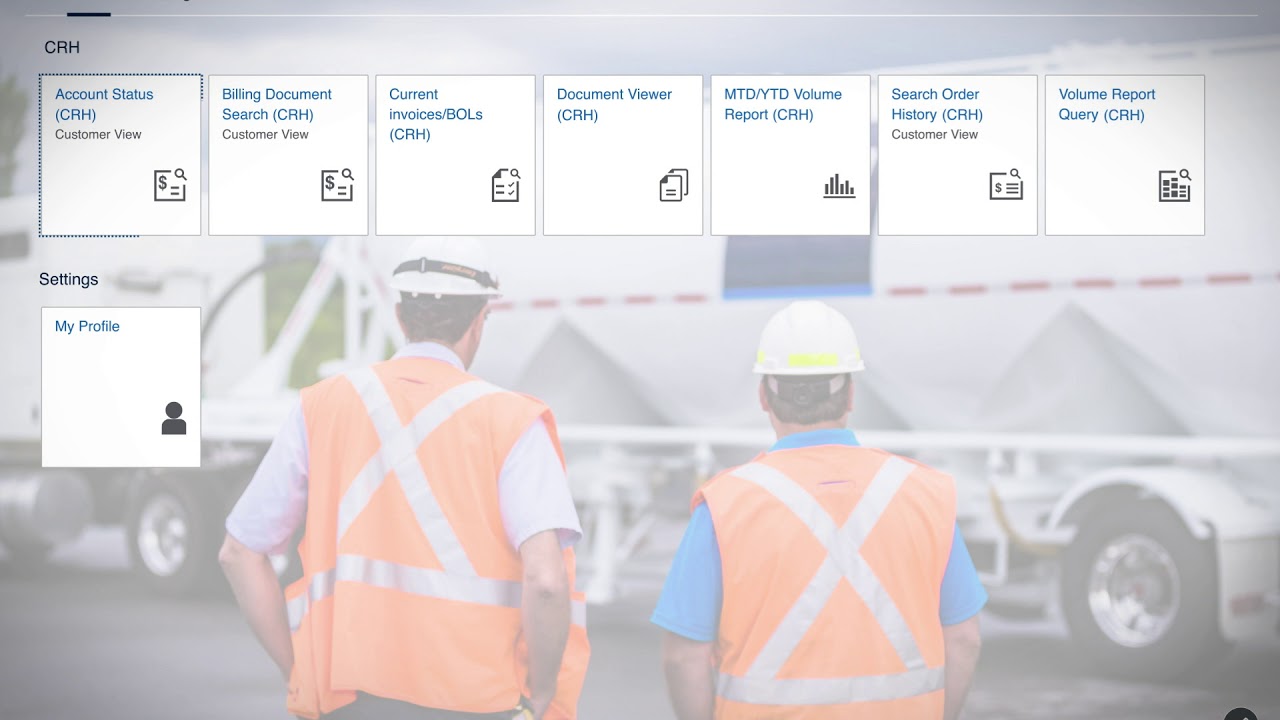 CRH New Customer Portal -Easier, Faster - YouTube