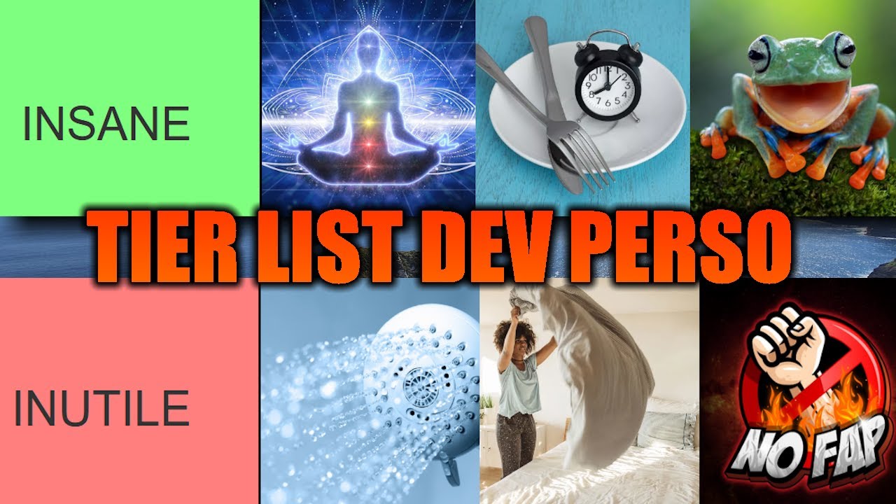 TIER LIST (perso) de Dev Perso - YouTube