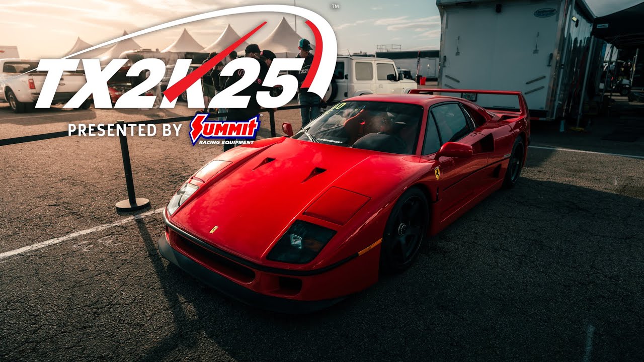 Going to TX2K25 and Seeing CRAZY Cars!! (Vlog) - YouTube