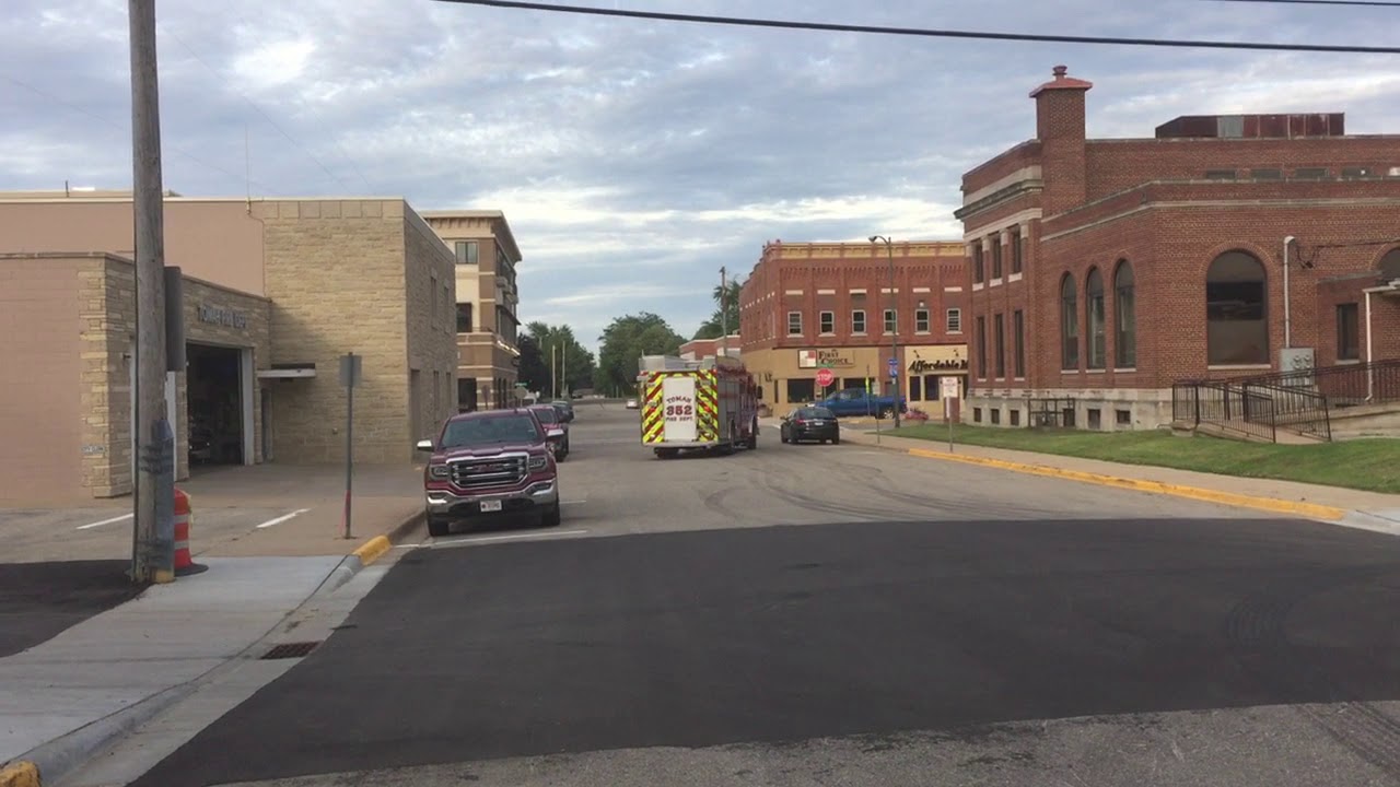 Tomah Fire Department responding - YouTube