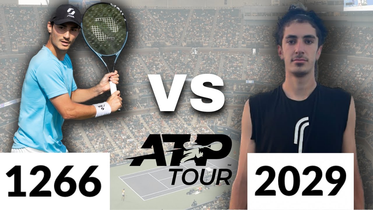BOMB SERVES 💥 ATP 1266 vs ATP 2029 - YouTube