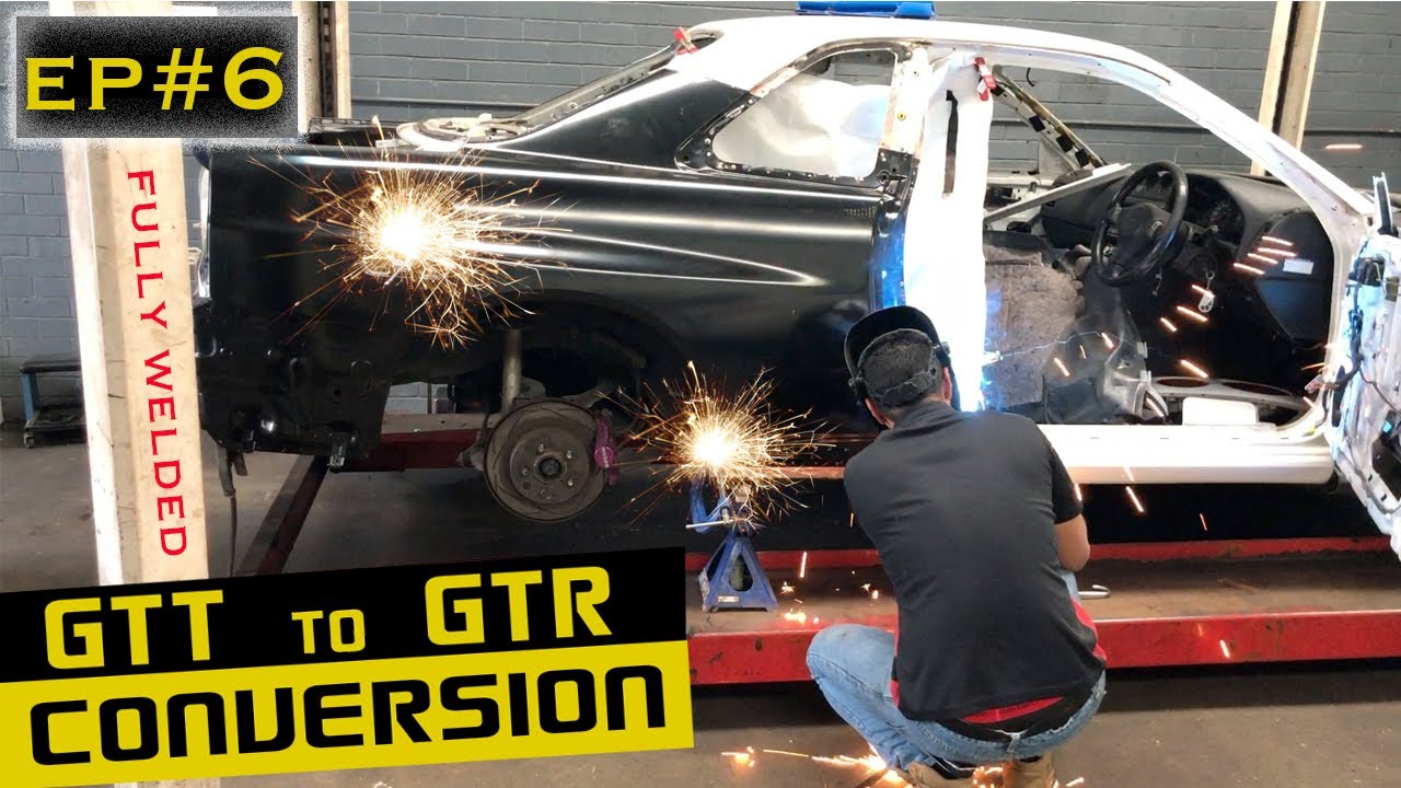 R34 Skyline GTT to GTR Conversion | DREAM PROJECT EP#6 | - YouTube