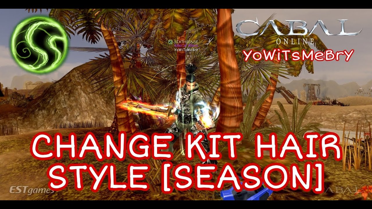 [CABAL ONLINE PH] Change Kit Hair Style - Season for Male Character ...