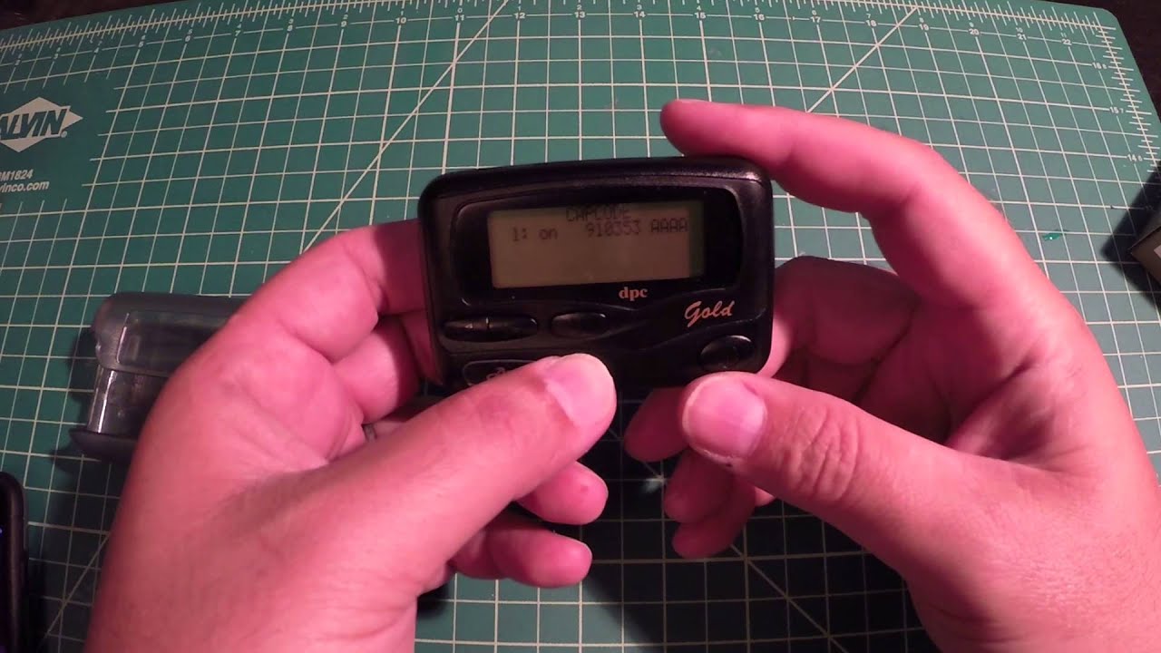 Apollo Pager Gold - YouTube