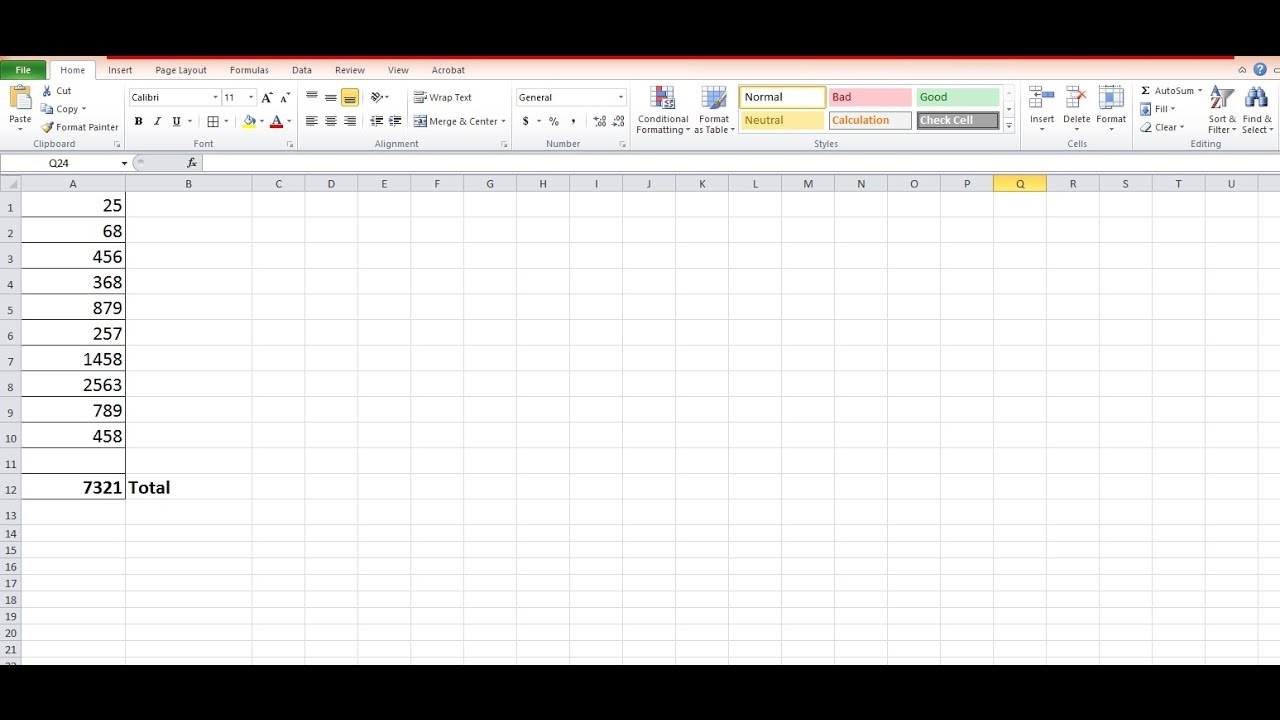 How To Do Addition In Microsoft Excel YouTube How To Do Addition In Microsoft Excel YouTube