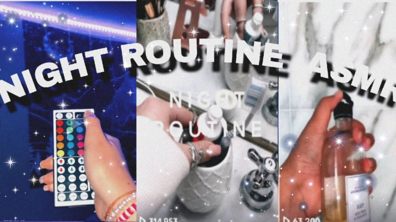 night routine ASMR || tiktok compilation || @videosatisfing.virall ...