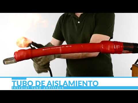 Punta terminal termocontraíble PHIRAX 15kV uso interior - YouTube