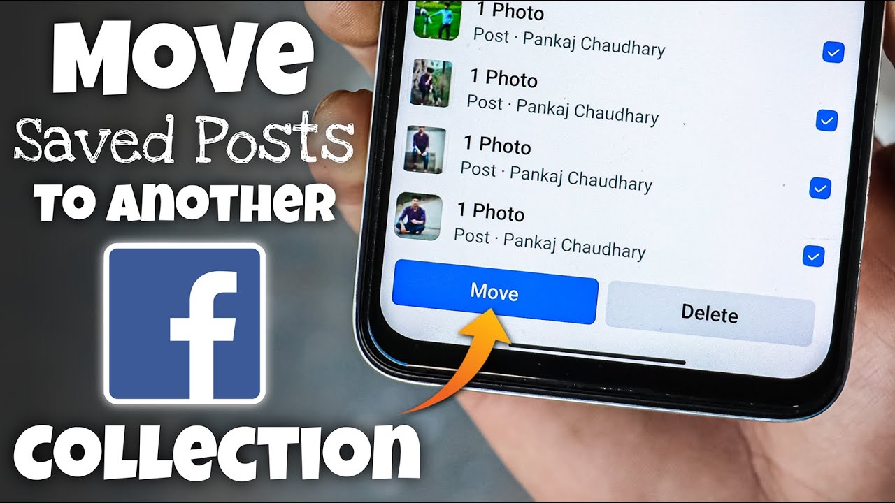 How to Move Saved Posts to Another Collection on Facebook - YouTube