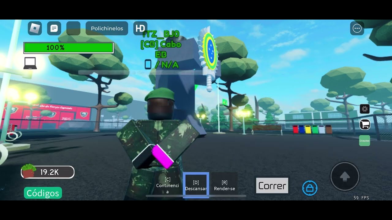 ROBLOX- MOSTRANDO O EXÉRCITO BRASILEIRO DO MATHEUS - YouTube