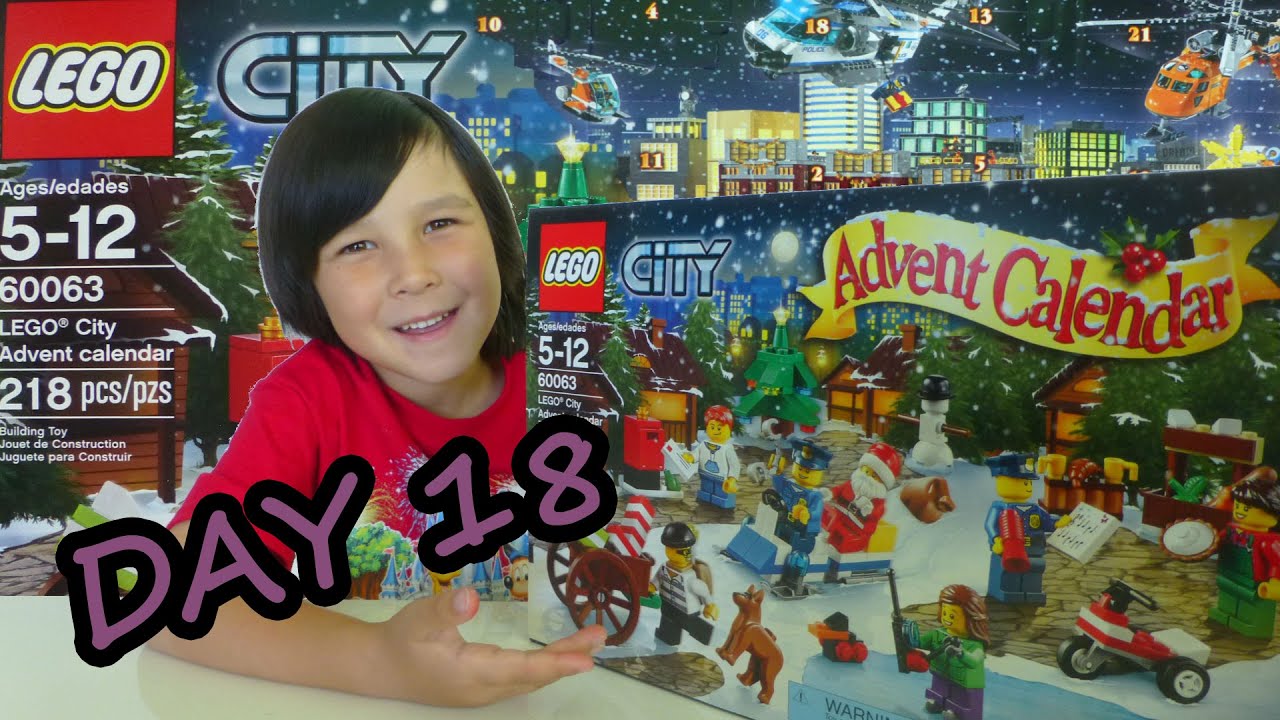 What is inside 2014 LEGO Advent Calendar? Countdown to Christmas DAY 18 ...