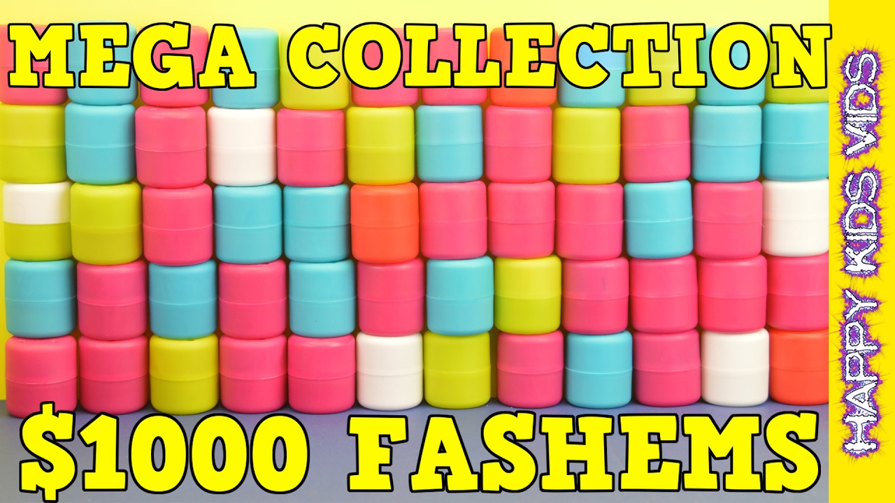 Fashem MEGA Collection $1000 worth of Fashems - YouTube