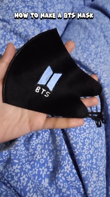 BTS mask hand painting #shorts #diycrafts #art #music #bts - YouTube