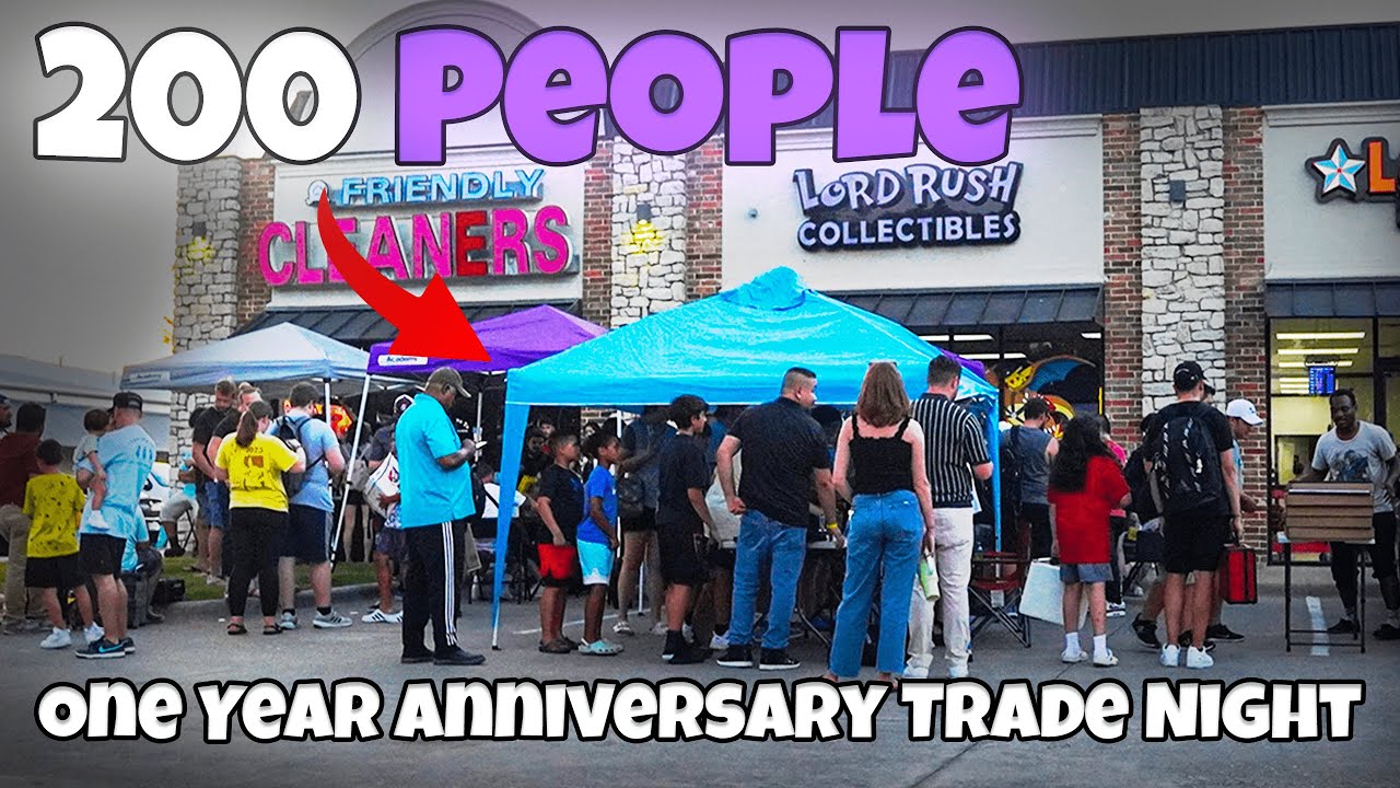 Catching 'Em All At Our 1 Year Anniversary Trade Night! Our Pokemon ...