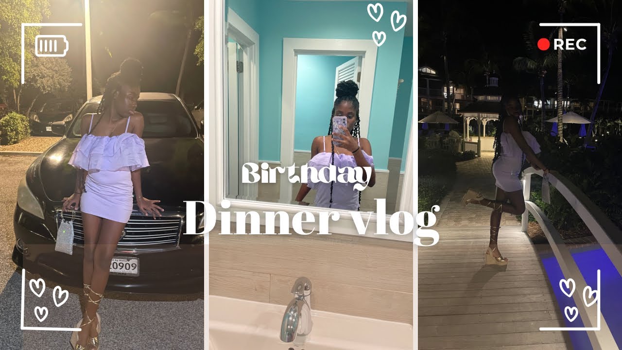 BIRTHDAY DINNER vlog | JAN 8 | Nessa Vlogs | #birthday #birthdaydinner #love - YouTube