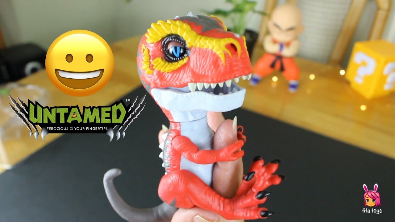 Untamed Ripsaw funny toy T-Rex - YouTube