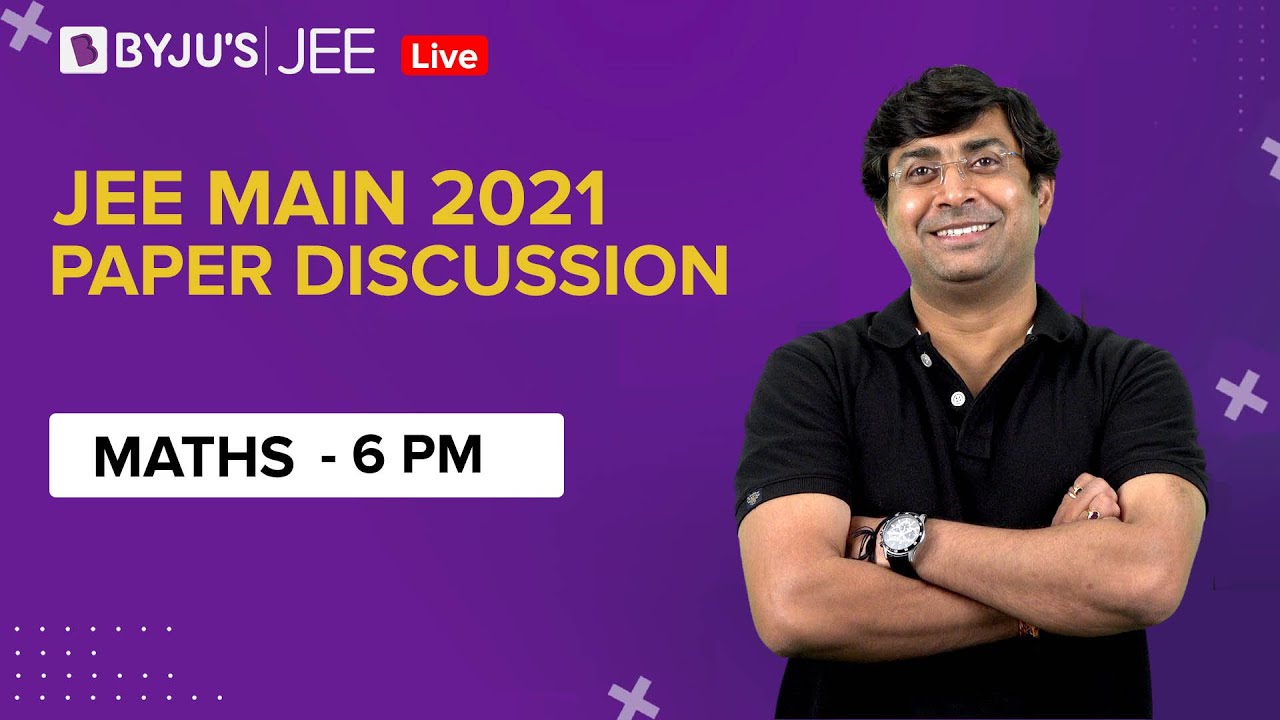 JEE Main 2021 LIVE Paper Solutions (24 Feb Shift 1) | Memory Based | GB ...