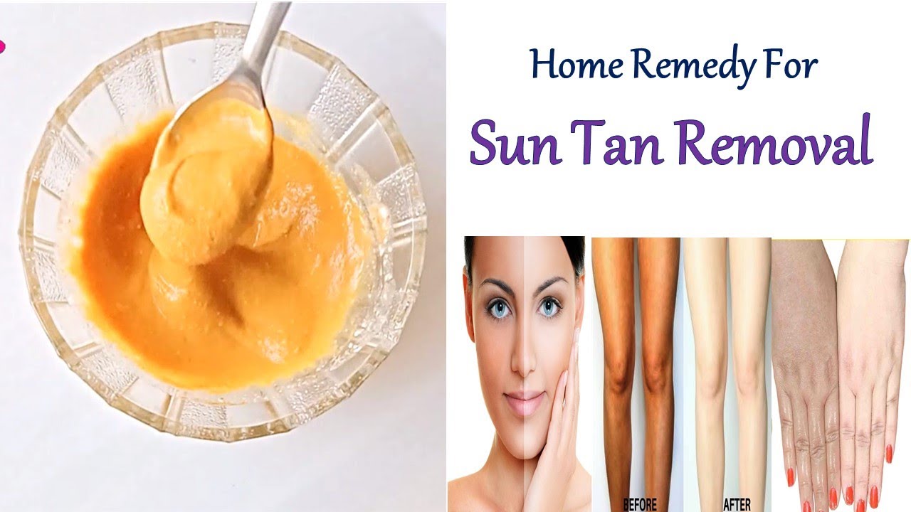 How To Remove Sun Tan & Dark spots | How To Remove Tan From Face, Neck ...