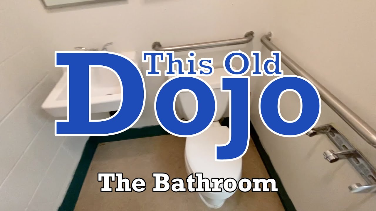 The Bathroom - Part 1 (Fixing & Cleaning) - This Old Dojo #2 - YouTube