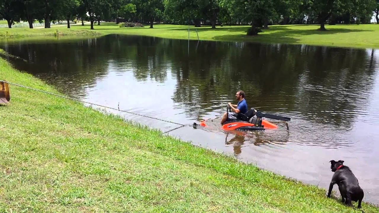Big Orange Pond Monster - YouTube