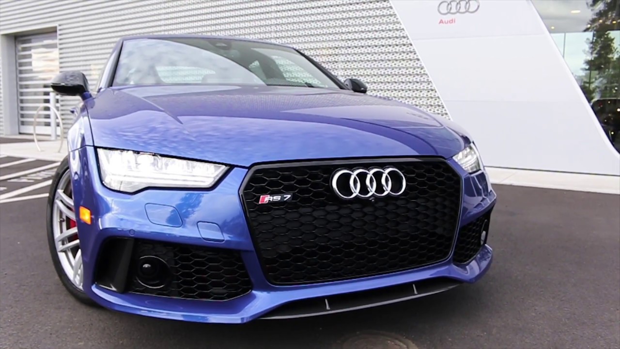 ALL NEW! Audi RS7 from Audi Bend - YouTube