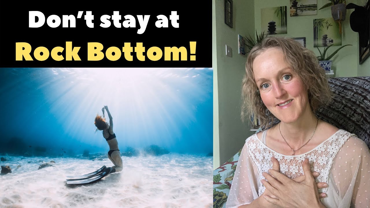 Rock Bottom is where the Magic Happens! (5 tips to help you rise) - YouTube