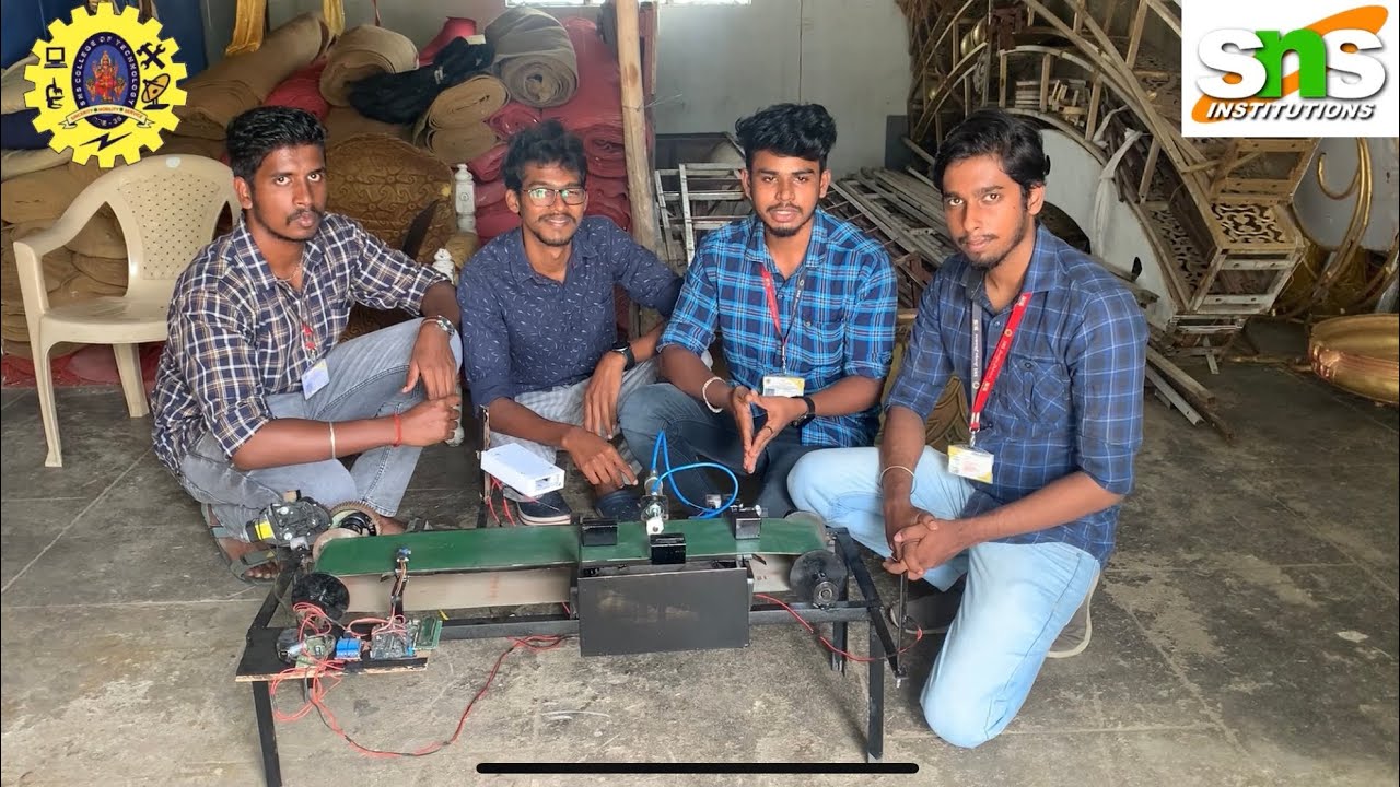 Inspection Conveyor | Final year project | Mechatronics | SNS College ...
