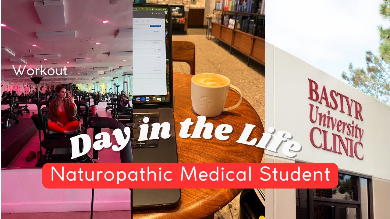 Day in the life as a Naturopathic Medical Student// Glutathione IV Push ...