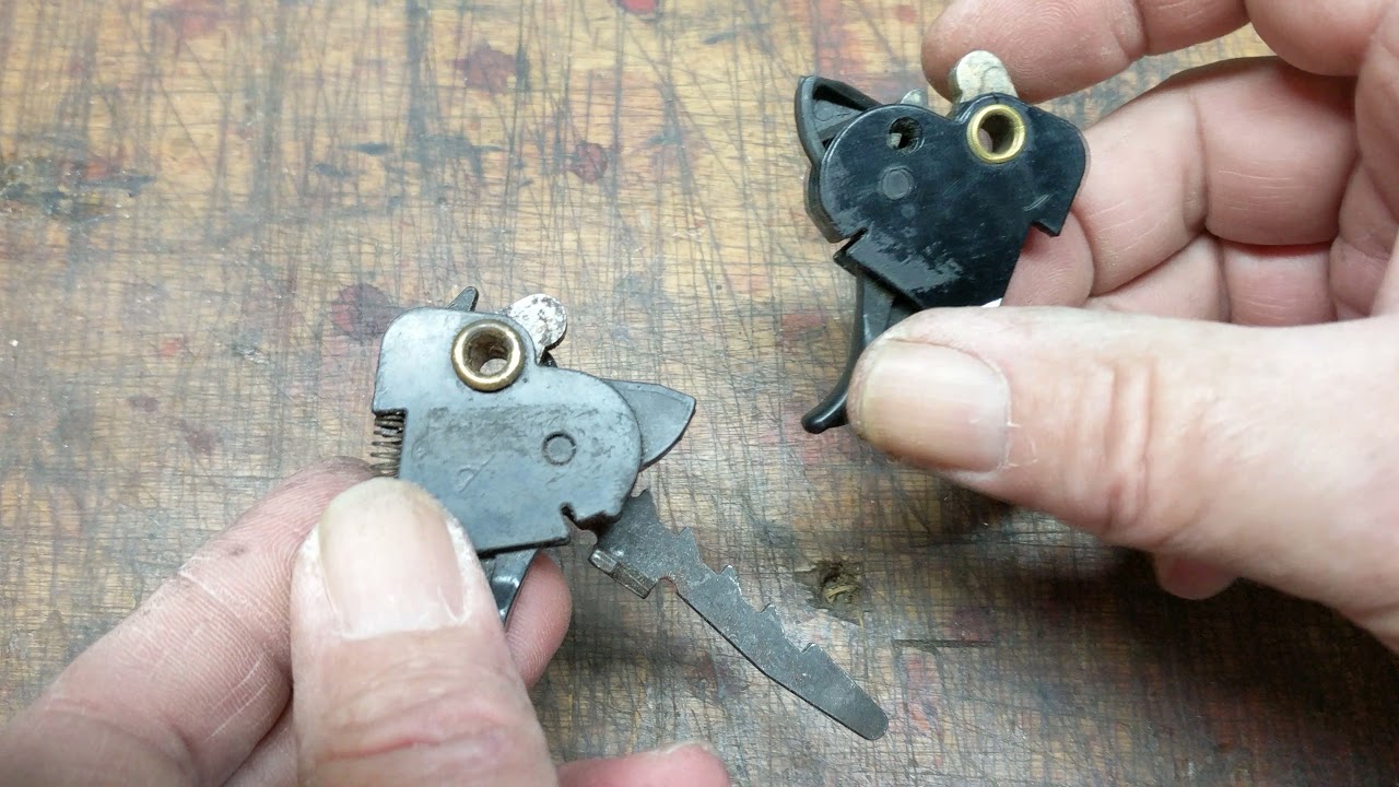1983-ish Daisy Model 1938B plastic trigger issues - YouTube