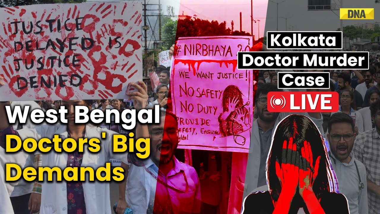 Kolkata Doctor Murder Case Live: West Bengal Junior Doctors Hold Press ...