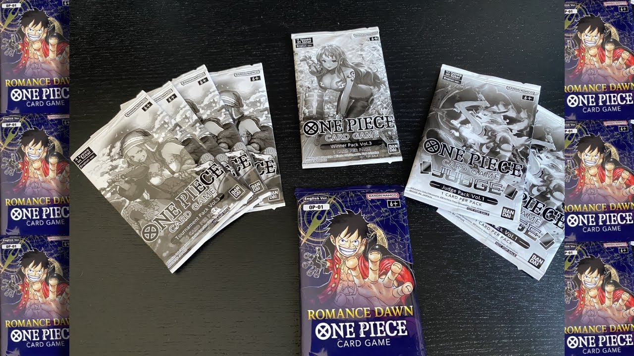 One Piece Card Game Tournament Winner Pack Vol.3 + Judge Pack Vol.1 ...