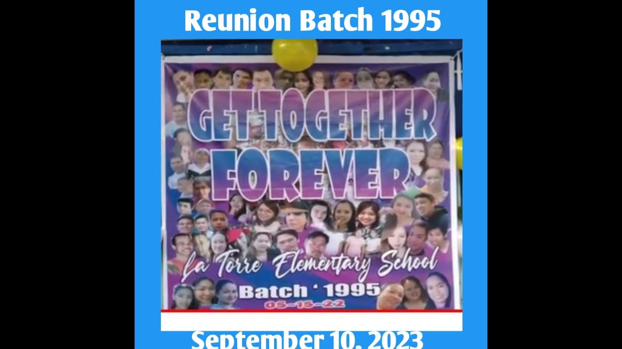 Reunion Batch 1995, September 10, 2023 - YouTube