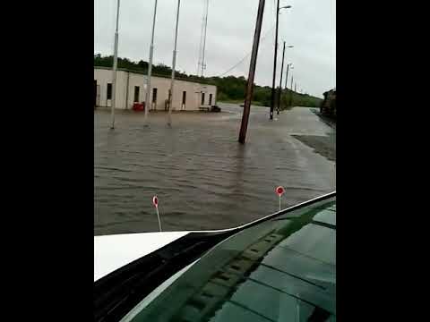 Flooded Coady yard, Baytown, Texas wade rd - YouTube
