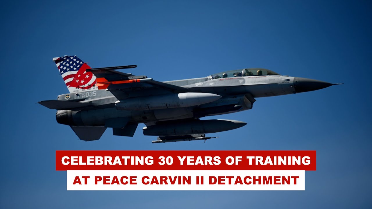Celebrating 30 Years of Training at Peace Carvin II Detachment - YouTube