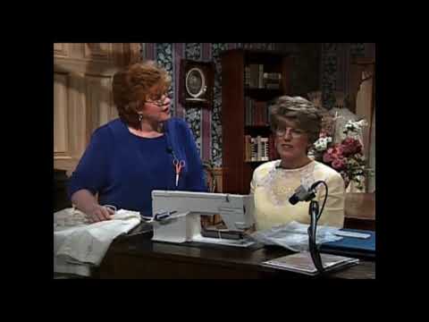 Martha's Sewing Room: Faggoting by Machine (1003) - YouTube