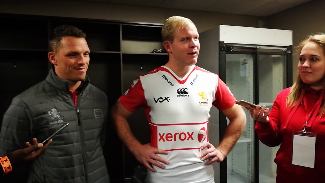 Lions coach Ivan van Rooyen after Lions vs Griquas match - YouTube